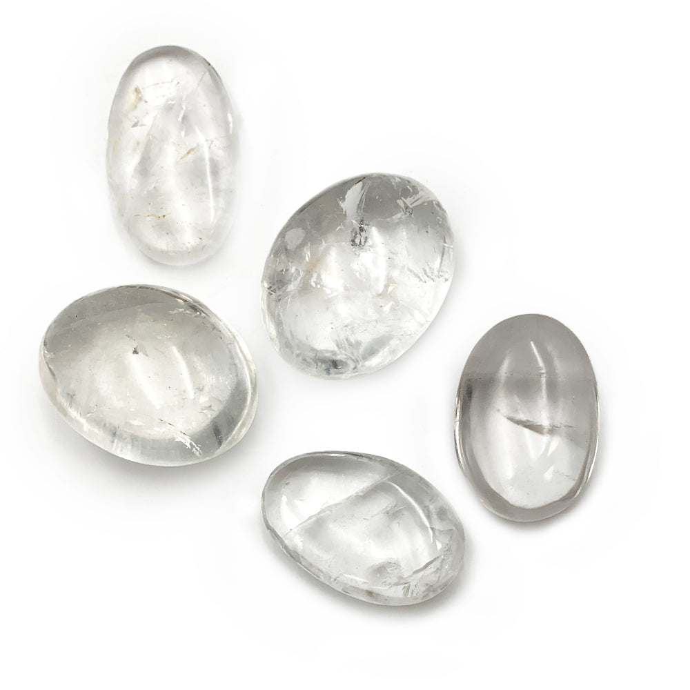 Cristal de Roche - Galet de Qualité Extra – Karmanissa : Minéraux, Bijoux et Ésotérisme